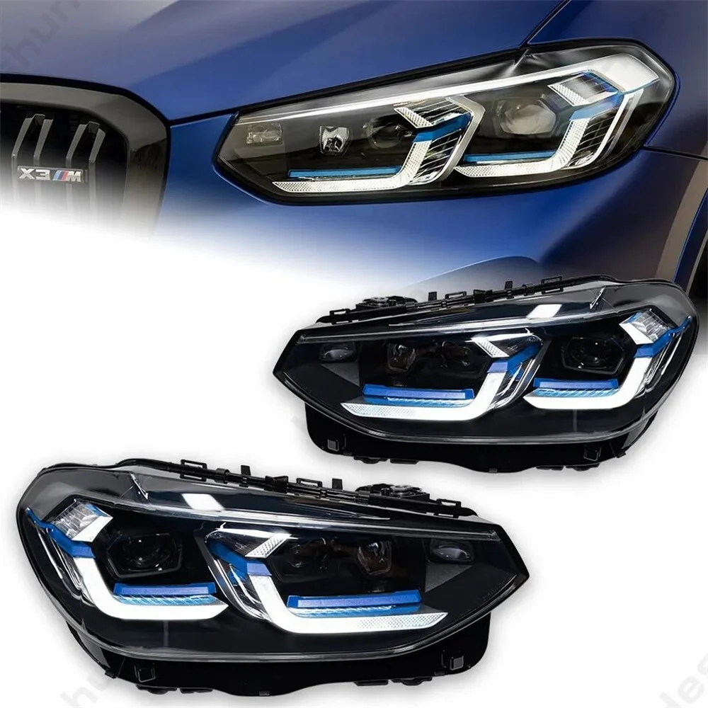 Car-Headlight-Assembly-For-2018-2019-2020-2021-2022-BMW-X3-F25-X4-F26 ...