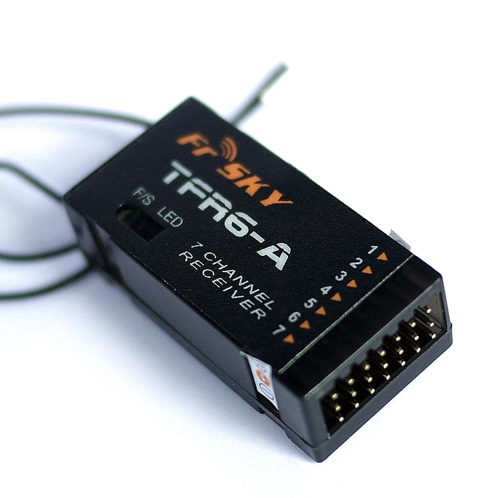 Frsky 2.4g 7ch Tfr6a Tfr6 7ch Receiver Compitible With Futaba Fasst 2 ...