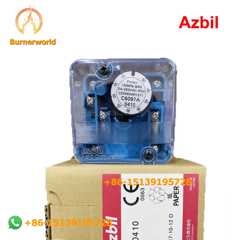 Japan-Azbil-Pressure-Switch-C6097A0110-C6097A0210-C6097A0310-C6097A0410 ...