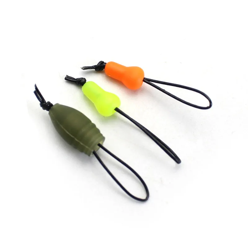 8PCS Hand Tied Dacron Pole Elastic Connectors Match Carp Fishing Tackle ...