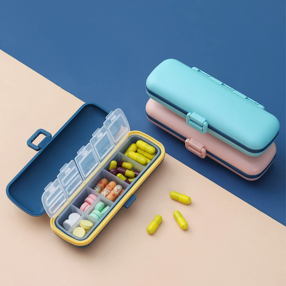 Pills-Box-3-Grids-Pill-Case-Plastic-Storage-Box-Weekly-Pill-Organizer ...