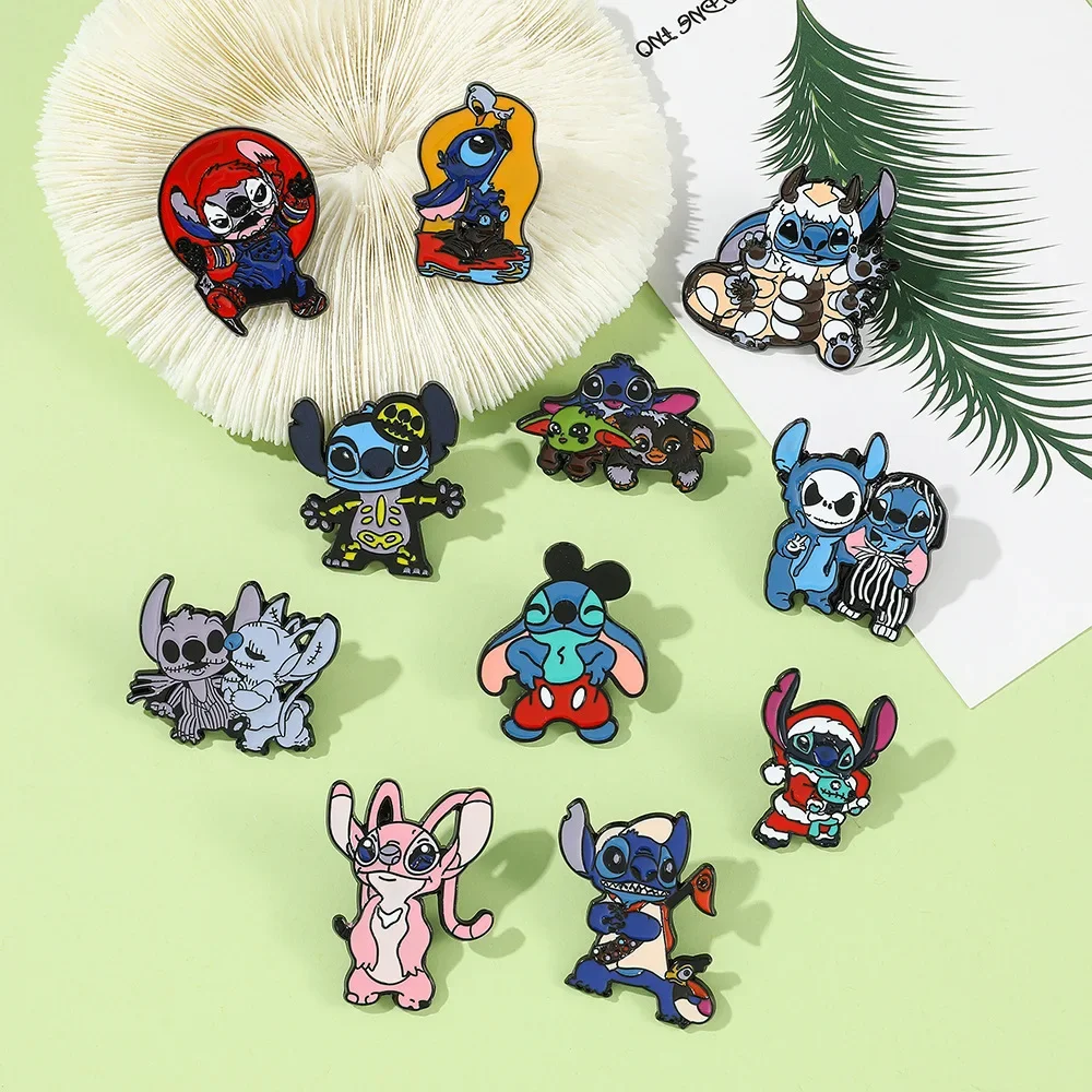 Lilo-Stitch-Theme-Enamel-Pins-Creative-Disney-Cartoon-Brooch-Badges ...