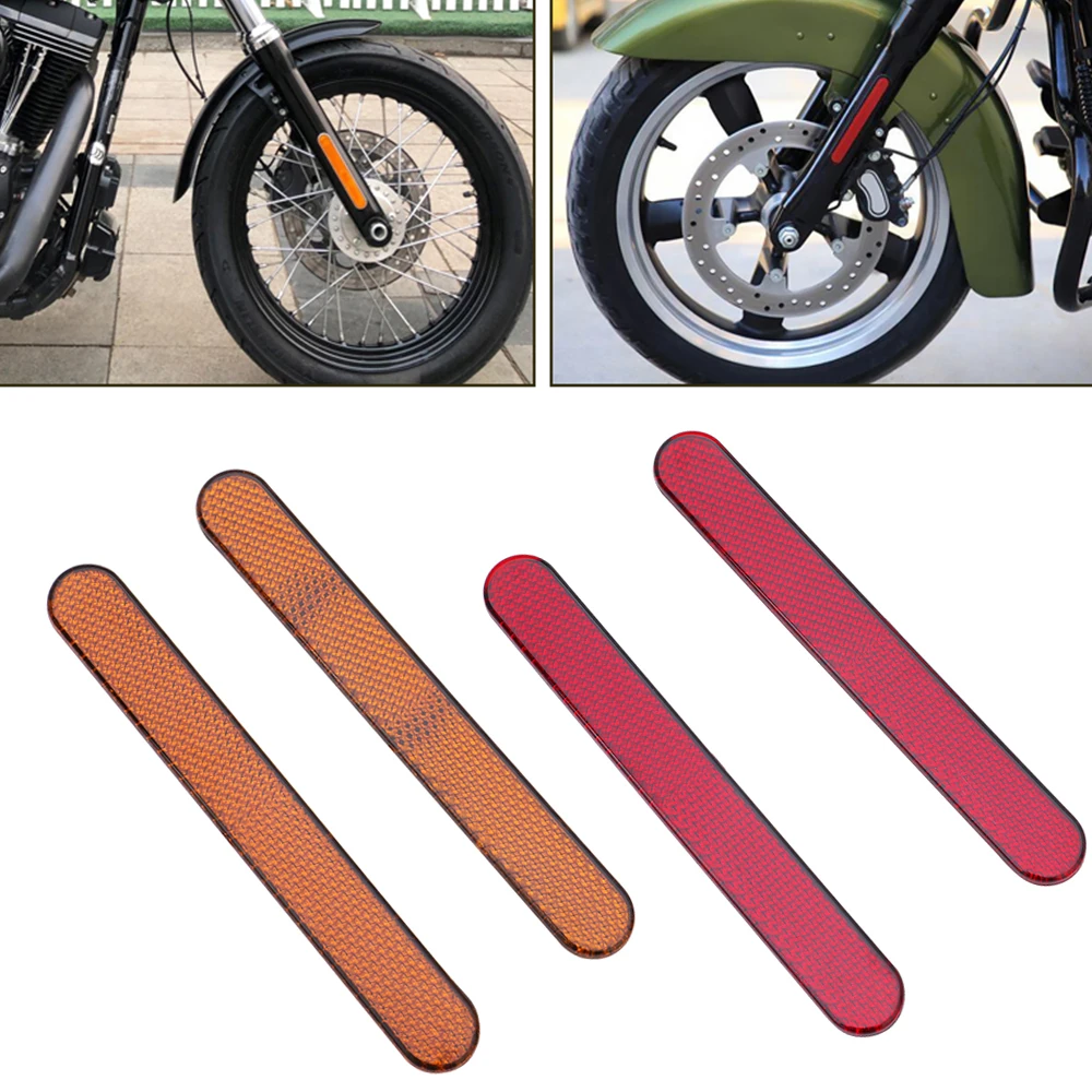 Motorcycle-Front-Fork-Leg-Reflector-Sticker-Saddlebag-Cover-Sticker ...