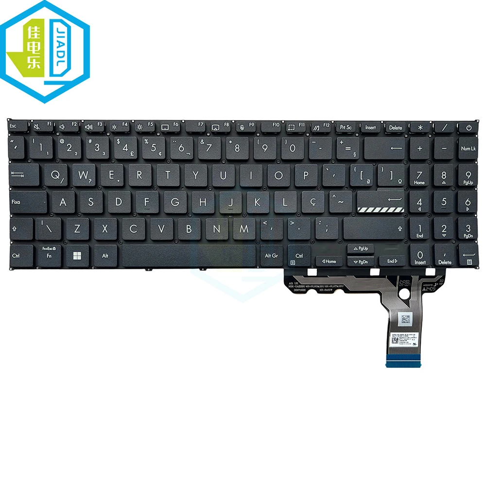 BR LA SP US Keyboard For ASUS VIVOBOOK X1503 E5104 K3605 K3605 K3605ZV ...