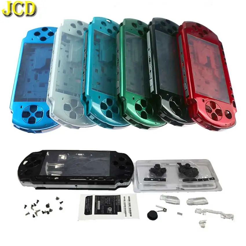 JCD-Clear-Transparent-Color-Shell-Case-For-PSP3000-PSP-3000-Game ...