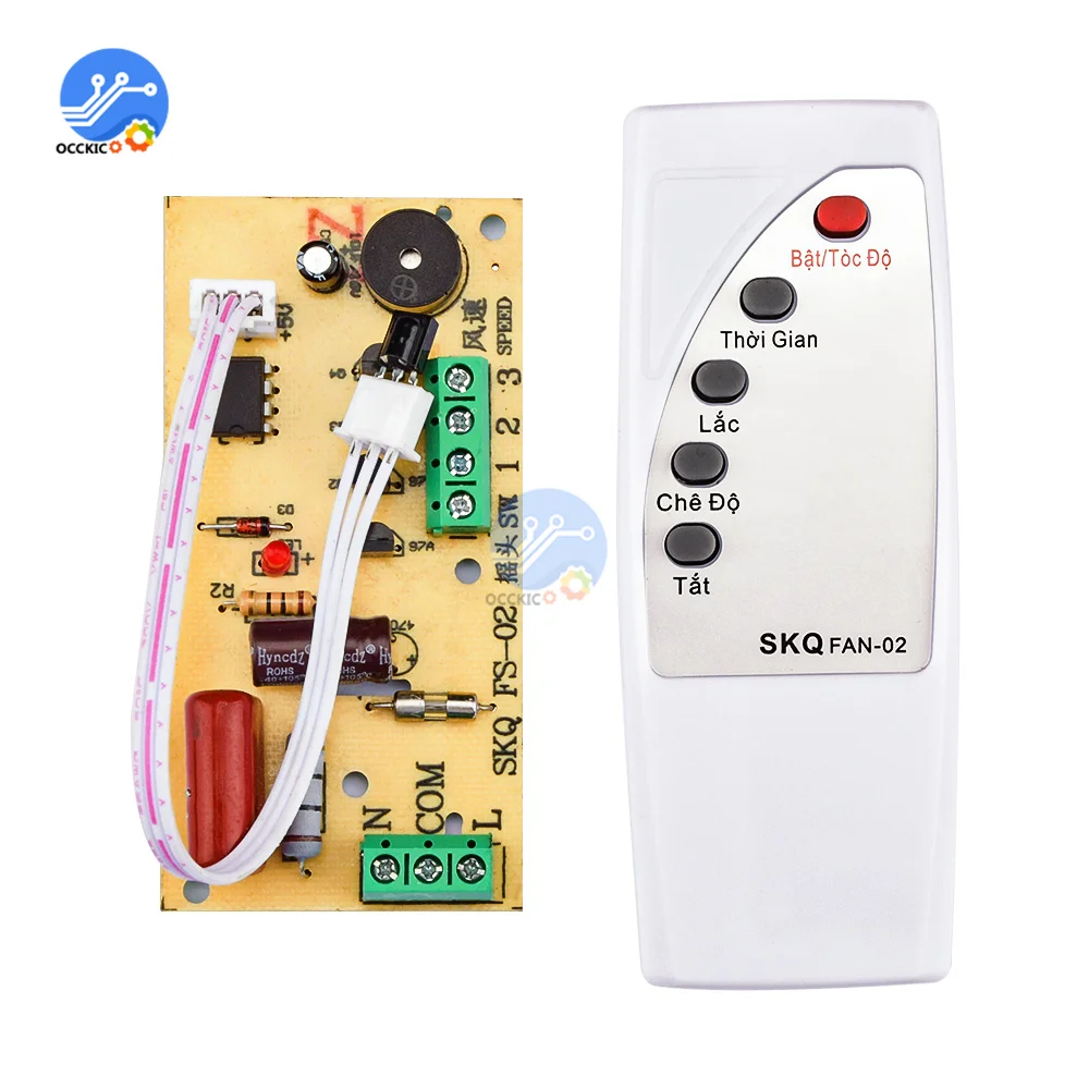 Fan-Remote-Control-Modified-Board-Circuit-Board-Control-Motherboard ...