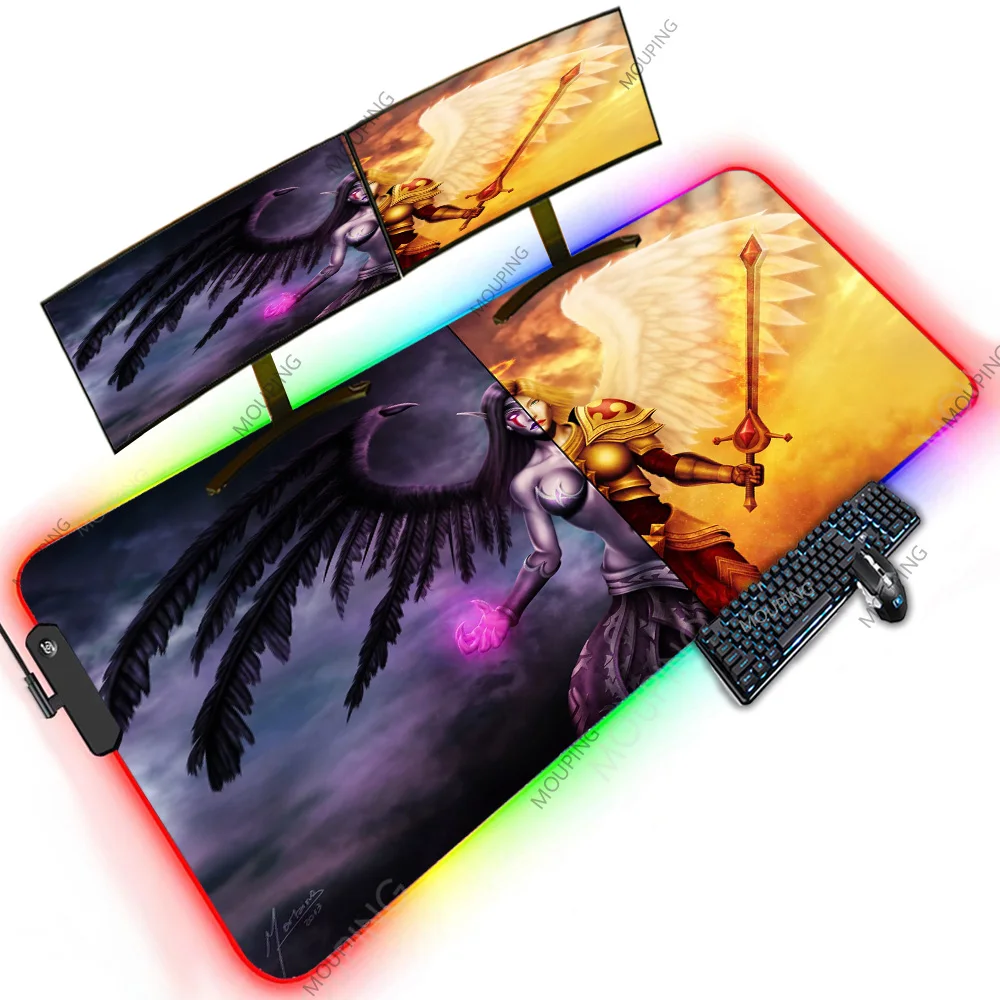 Wow Angel Office Accessories Comfort Cool Gamer Girl Mouse Pad Xxxxl ...