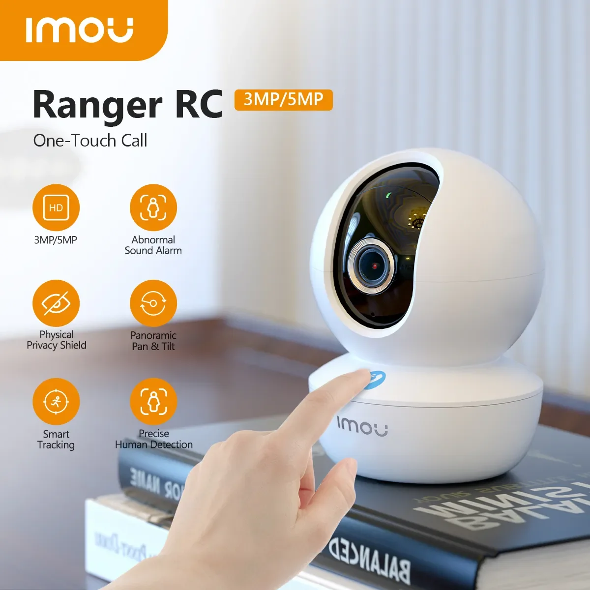 IMOU-Indoor-Wifi-Camera-Ranger-RC-3MP-5MP-One-touch-Call-Baby-Montior ...