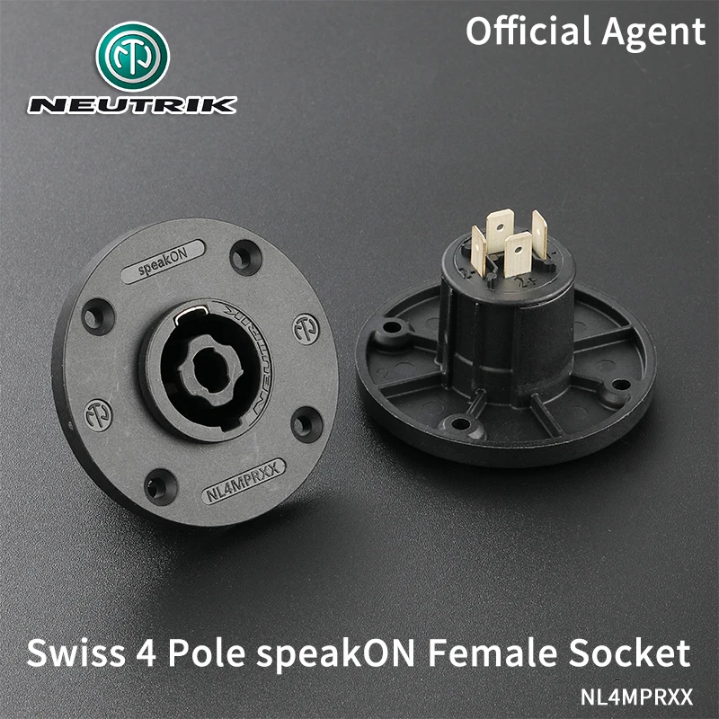 Neutri Pore SpeakON Chassis Connector Audio Speaker Socket, 59% OFF