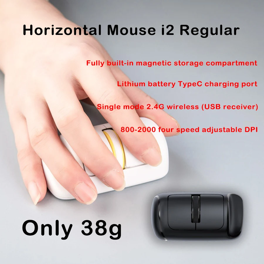 Mouse-Horizontal-i2-para-Laptop-Sensibilidade-Ajust-vel-de-Quatro ...
