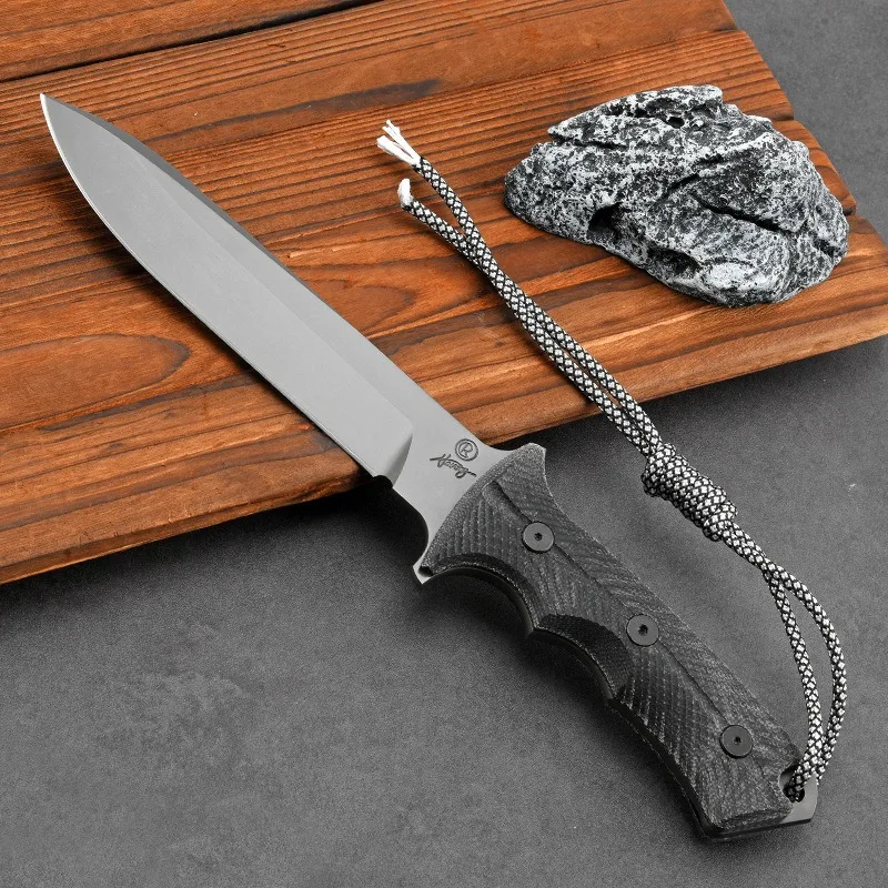 Chris-Reeve-Green-Flat-Hat-High-Hardness-Outdoor-Straight-Knife ...