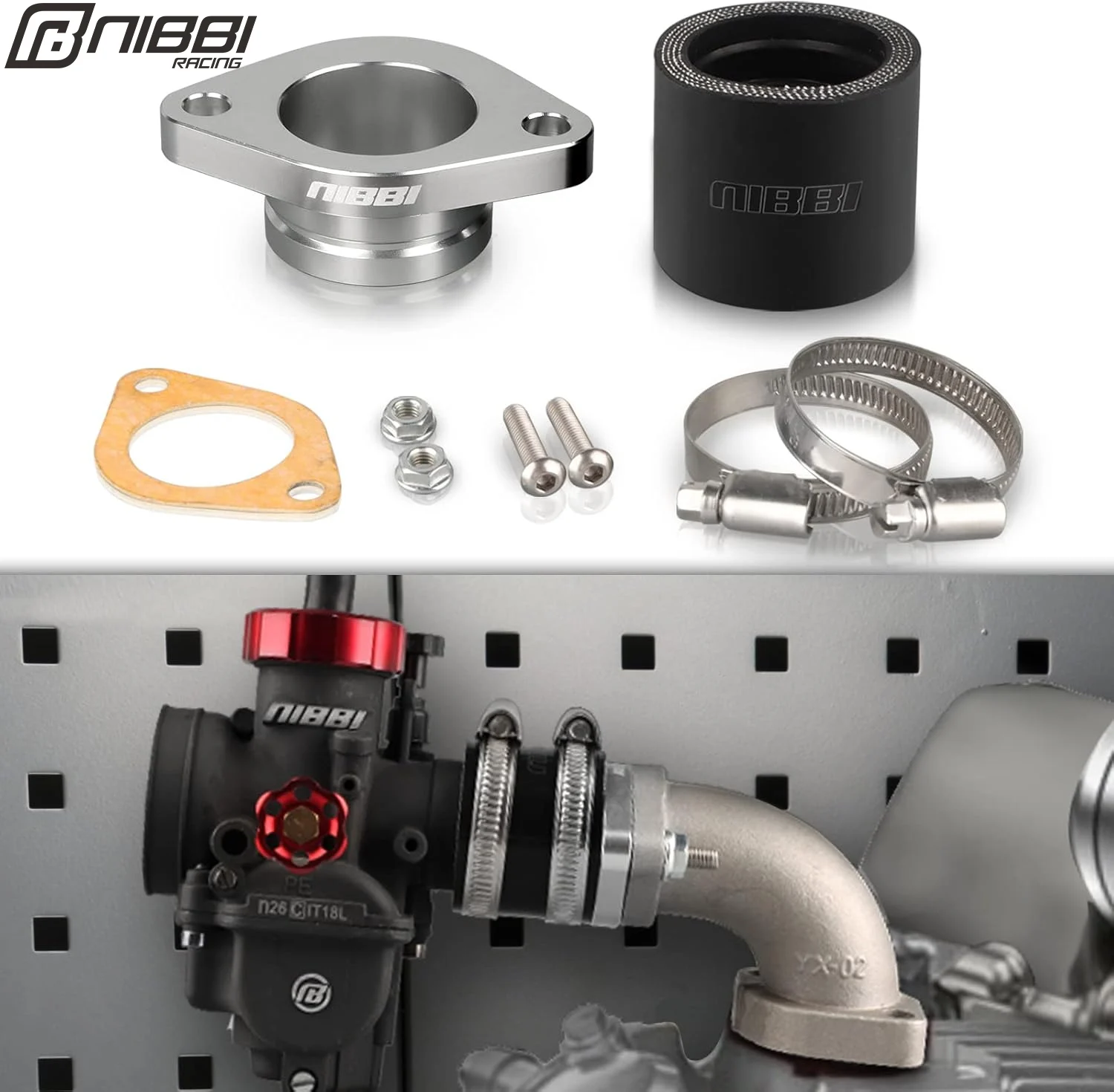 NIBBI-CNC-Intake-Manifold-Replacement-for-CG-Engine-Horizontal-Engines ...