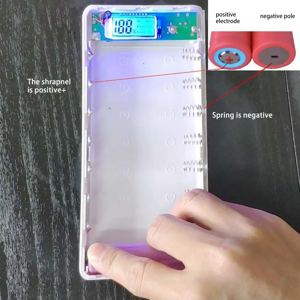 Power-Bank-Shell-Detachable-Power-Bank-Case-LED-Power-Digital-Display-8 ...