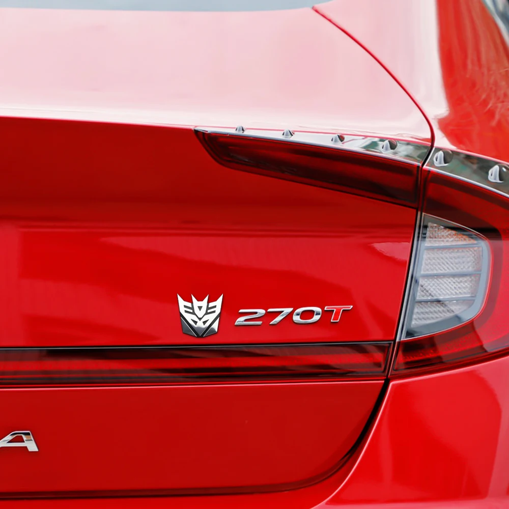 10pcs 3D Aluminum Transformers Decepticons Autobots Emblem Car Body ...