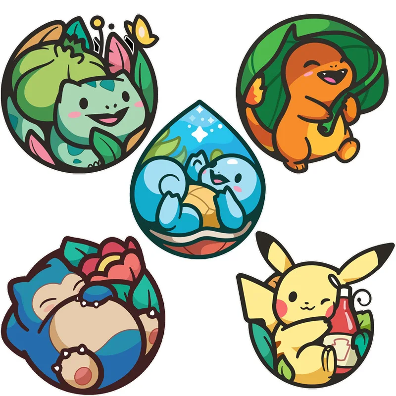 Charmander Squirtle Bulbasaur Chibi