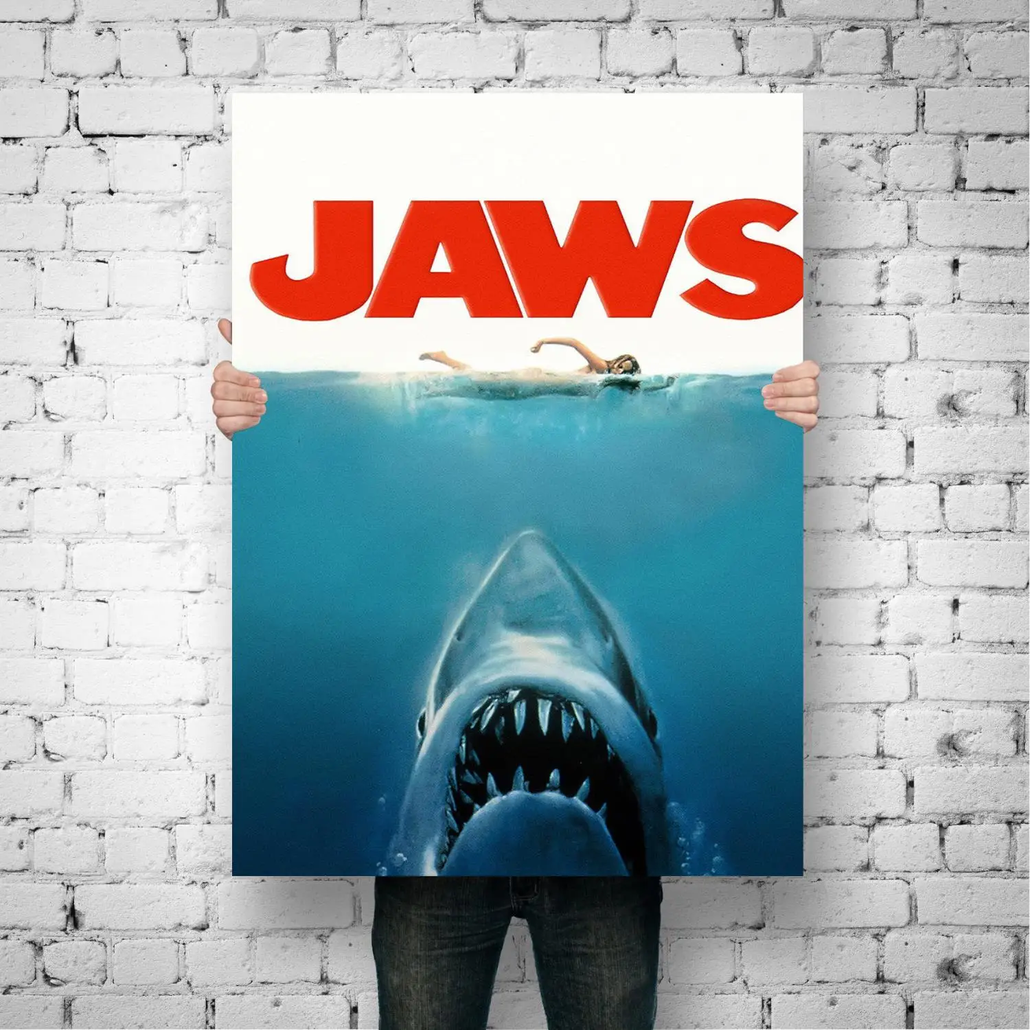 Jaws 1975 Poster