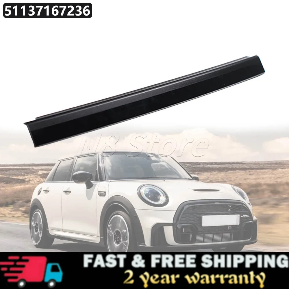 Sealing Strips Rear Door B Pillar Cover Trim For MINI Clubman 2007-2015 ...