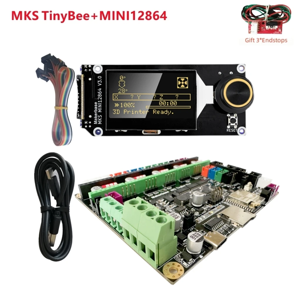 MKS-TinyBee-v1-0-controller-card-32bit-upgrade-motherboard-MINI ...