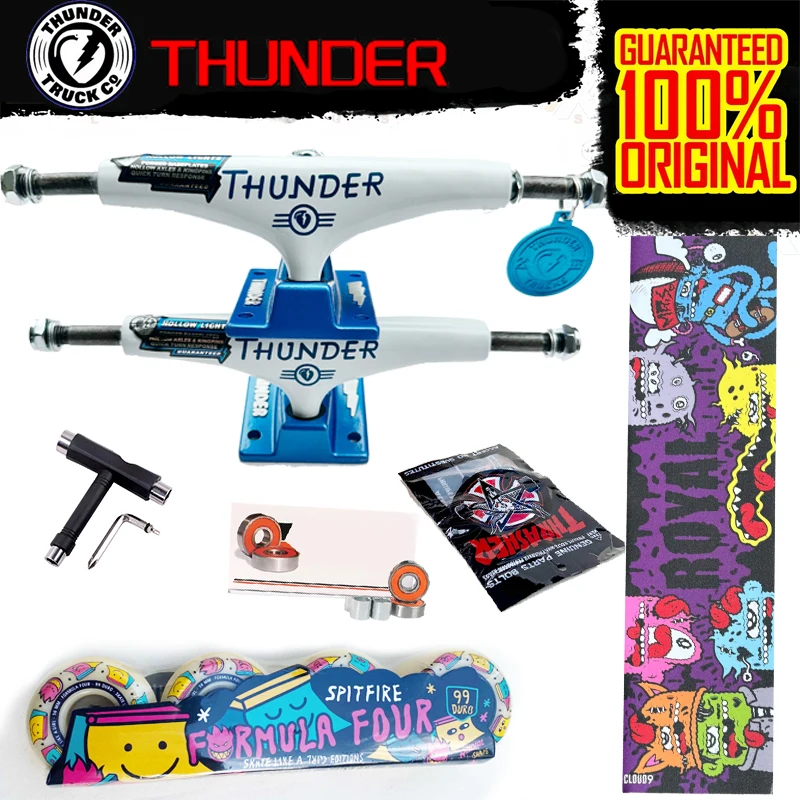 spitfire-wheels-forged-5-25inch-VENTURE-thunder-skateboard-trucks-good ...