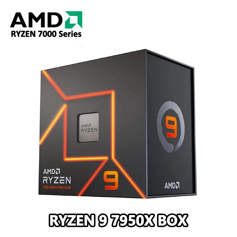AMD Ryzen 9 7950X R9 7950X 4.5 GHz 16 Core 32 Thread CPU Processor 5NM ...