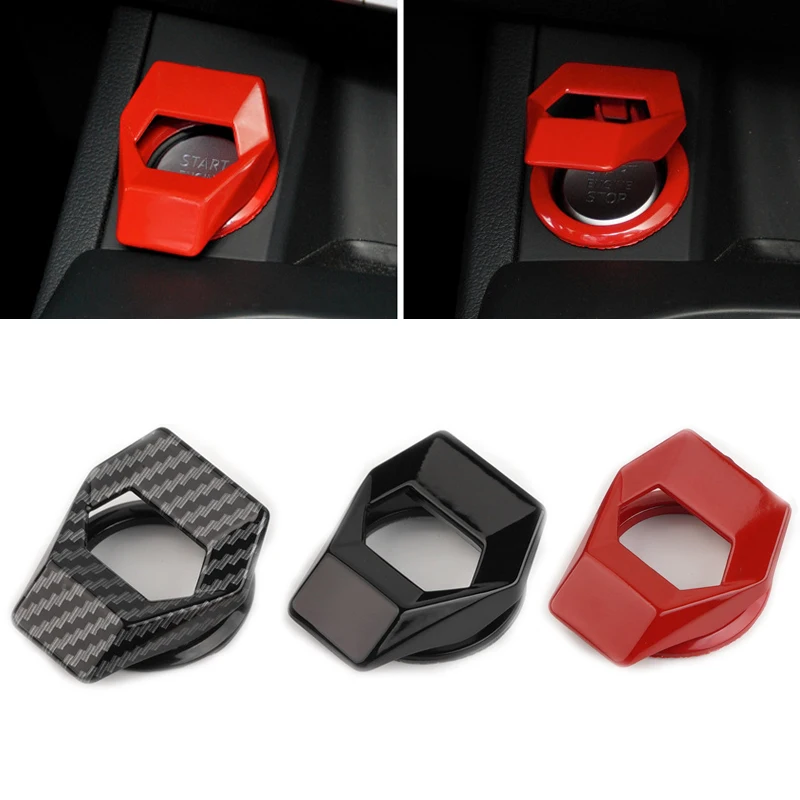 2021new-Car-Engine-Start-Stop-Switch-Button-Cover-Decorative-Auto ...