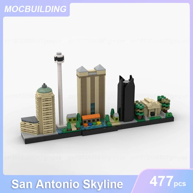 Willis Tower 1:800 Scale Sears-tower Architecture Model MOC Building ...