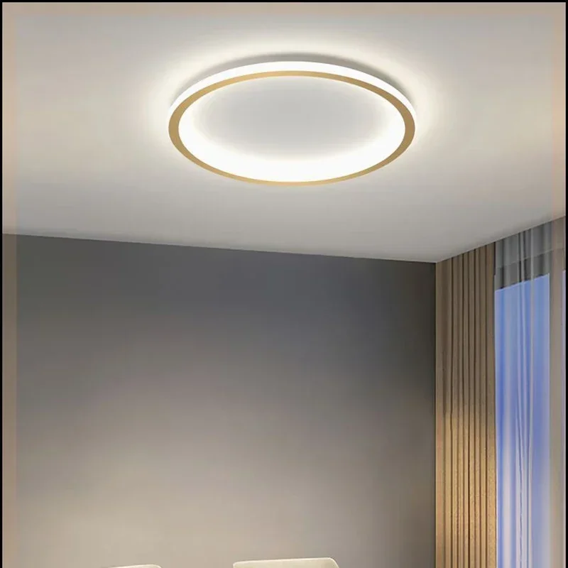 Modern Minimalist Ultrathin LED Circular Ceiling Lamp for Aisle ...