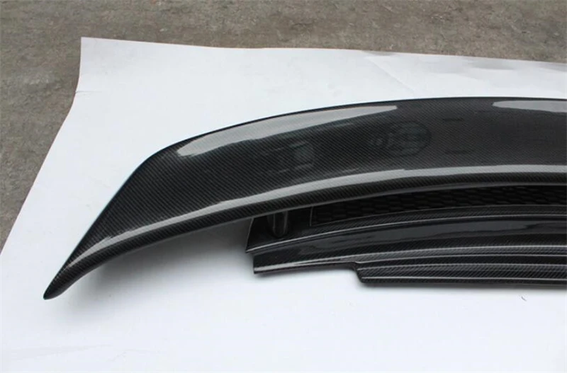 Real Carbon Fiber SPOILER For Audi R8 V8 V10 GT 2007 2008 2009 2010 ...