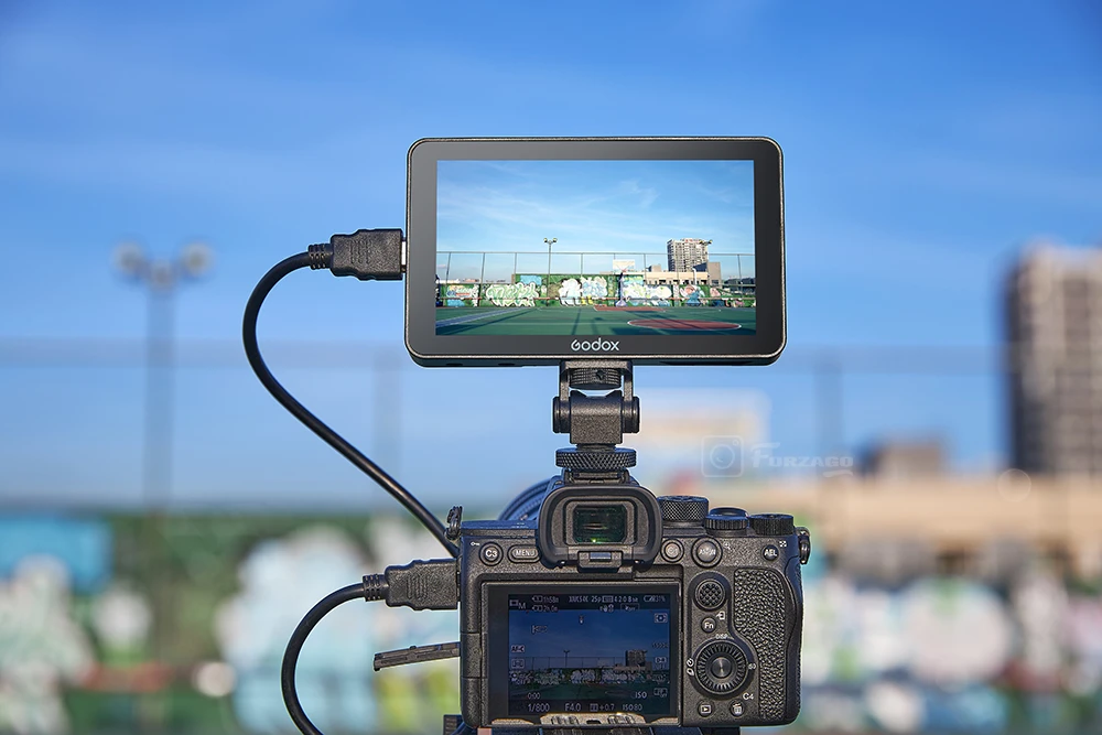 Godox GM6S 4K HDMI 5.5'' Portable Monitor Touch Screen 1920x1080 Ultra ...