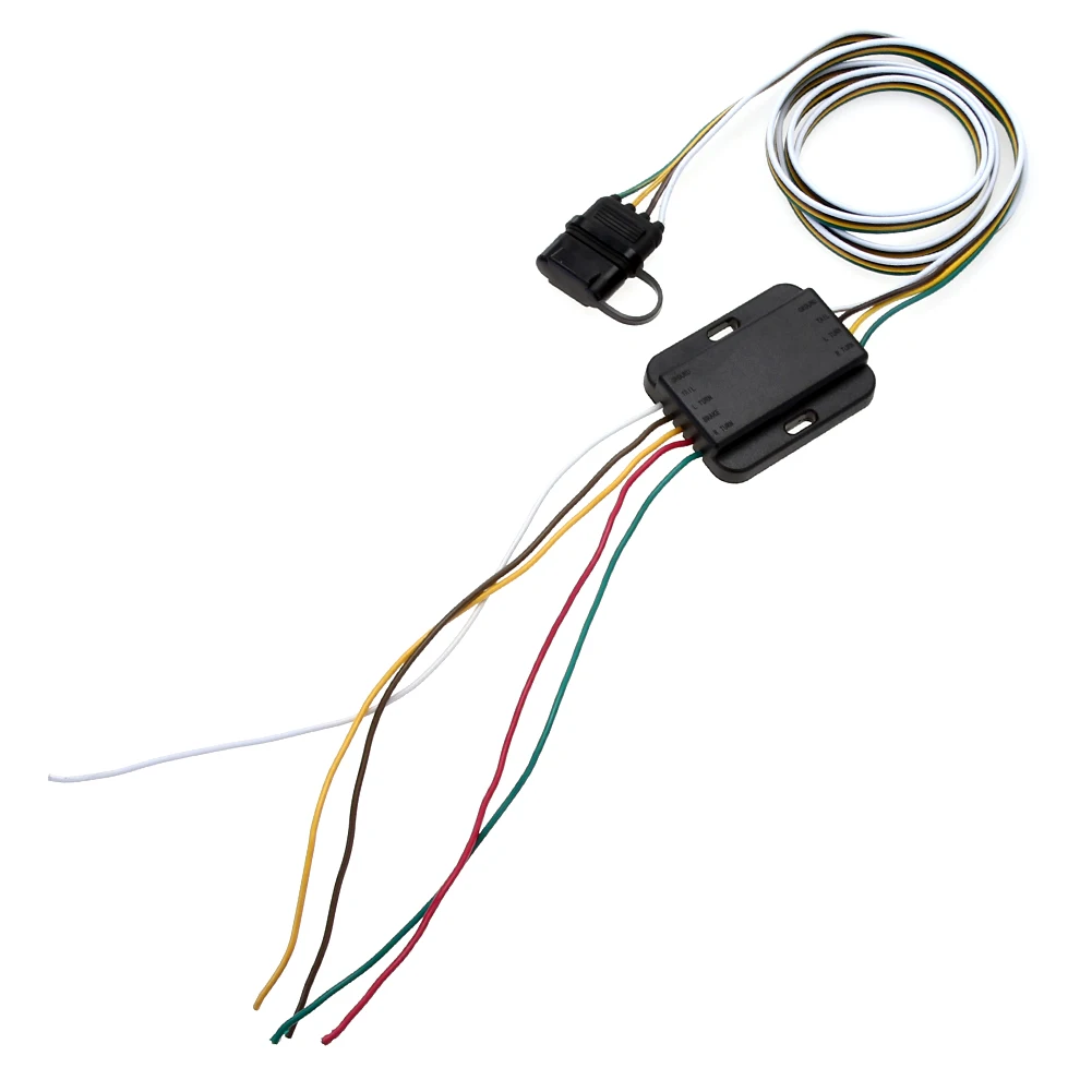 4Pin-12V-US-Trailer-Hitch-Wiring-Tow-Harness-Power-Controller-Plug-for ...
