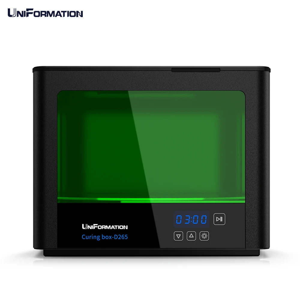 Uniformation UV Curing Machine For LCD 3D Printer Resin 360° Pretty ...