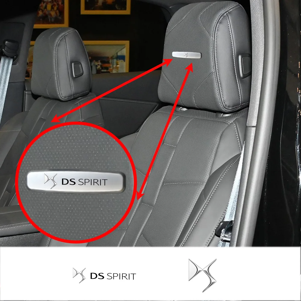 Car Metal Emblem Seat Sticker Auto anti kick pad floor mat Badge For ...