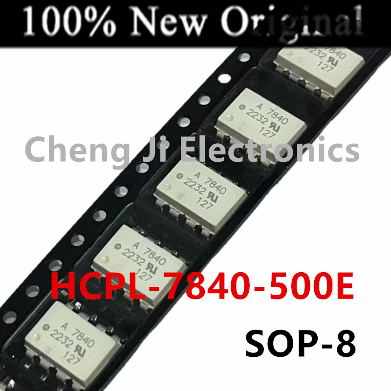 HCPL-7840-500E A7840 DIP-8, nuevo amplificador de aislamiento Original, HCPL-7840-000E, HCPL ...