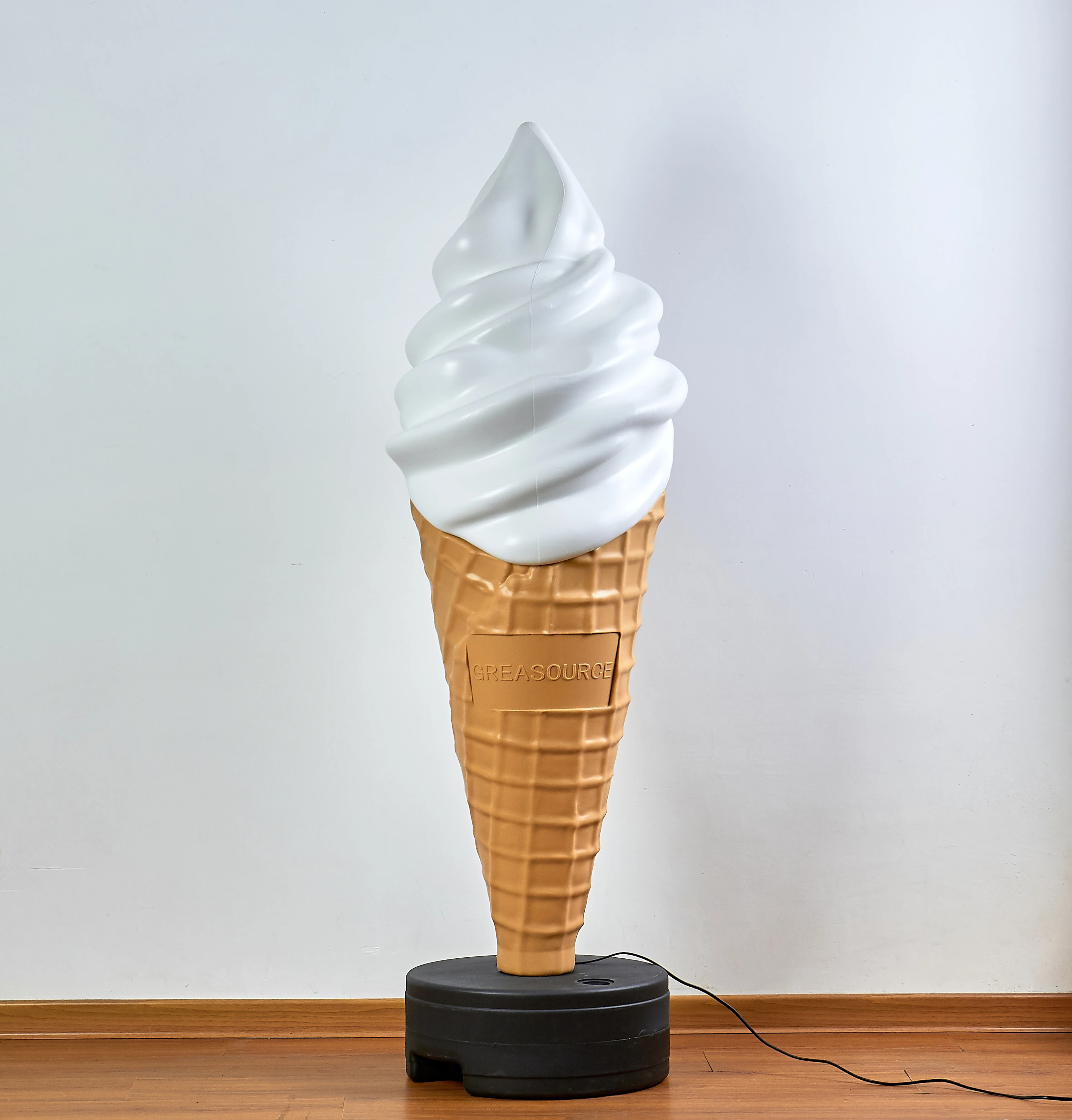 150cm-no-light-Ice-Cream-Lamp-Cone-Shape-Model-Large-Scale-Simulated ...