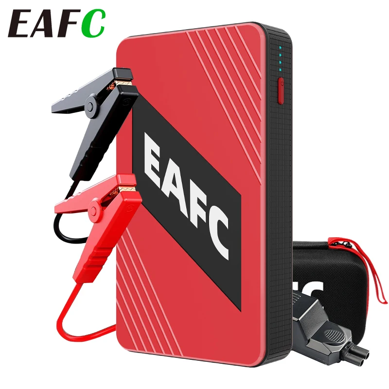 EAFC 1000A Smart Car Jump Starter 12V 6400mAh Portable Power Bank & LED ...
