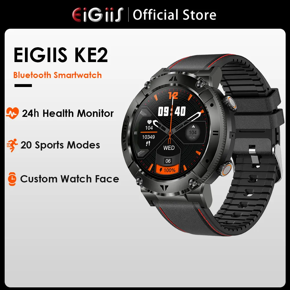 EIGIIS-Smart-Watch-Men-Fitness-Tracker-Bluetooth-Call-Information ...