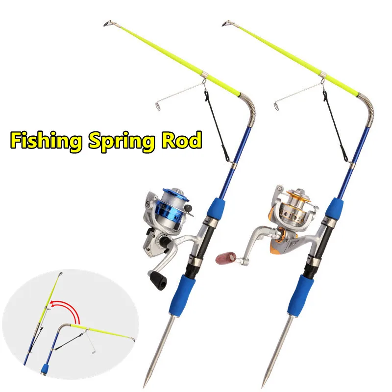Automatic-Fishing-Spring-Rod-Ultralight-Fiberglass-Fiber-Fishing-Rod ...