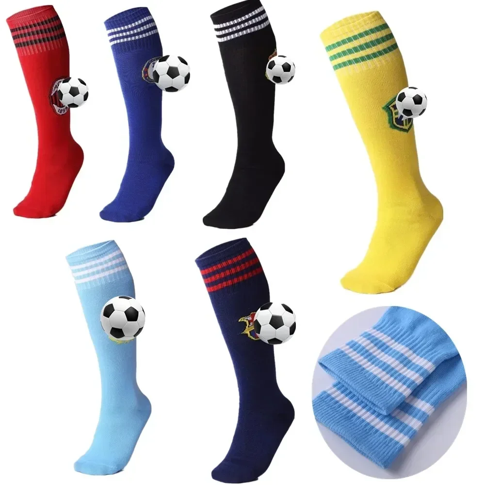 Football-European-Clubs-Socks-Over-The-Knee-Socks-Breathable-Knee-High ...