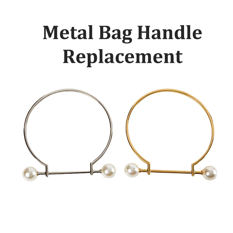 Metal Bag Handle Replacement for DIY Shoulder Bags Making Handbag ...