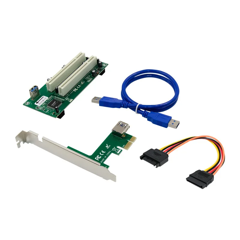 Desktop-PCI-Express-PCI-e-to-PCI-Adapter-Card-PCIe-to-Dual-Pci-Slot ...