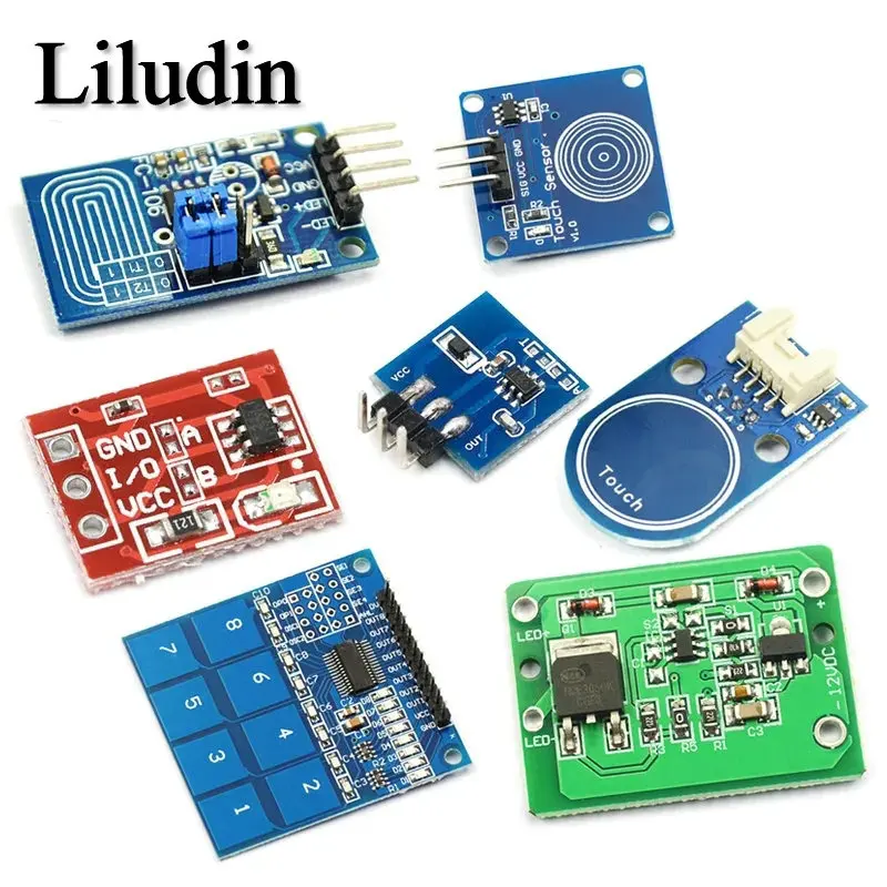 1/4/8/16 Channel TTP223 TTP224 TTP226 TTP229 Jog Digital Touch Button ...