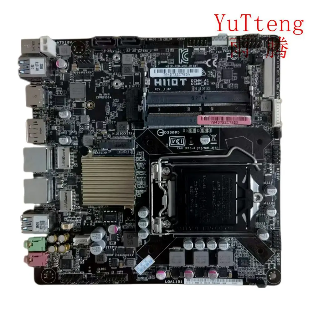 For-Intel-H110-LGA-1151-CPU-for-ASUS-H110T-motherboard-computer-socket-LGA1151-DDR4-motherboard ...