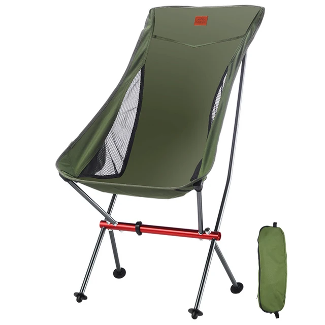 Fishing Bag Foldable With Drink Holder & Carry Bag Fold Up Chair For ...