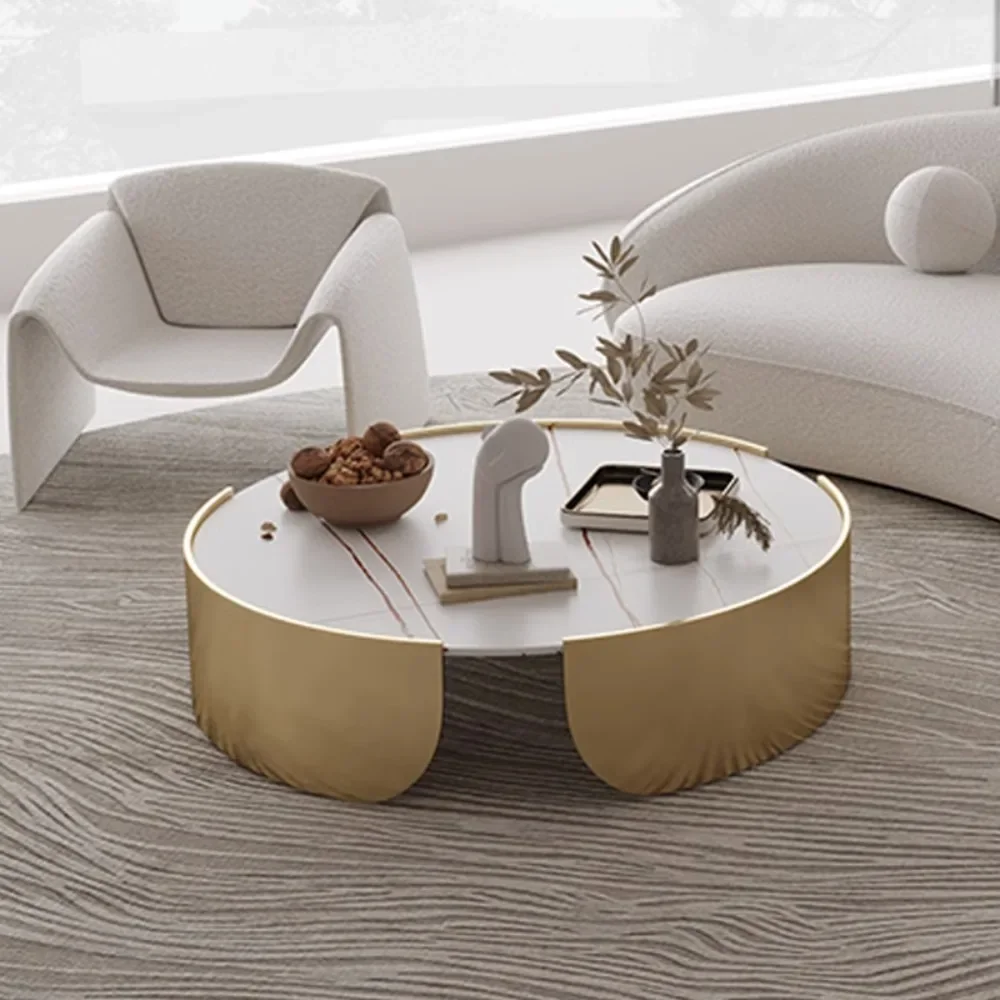 Nordic-Modern-Coffee-Tables-Mid-Century-Round-Tray-Vintage-Coffee ...