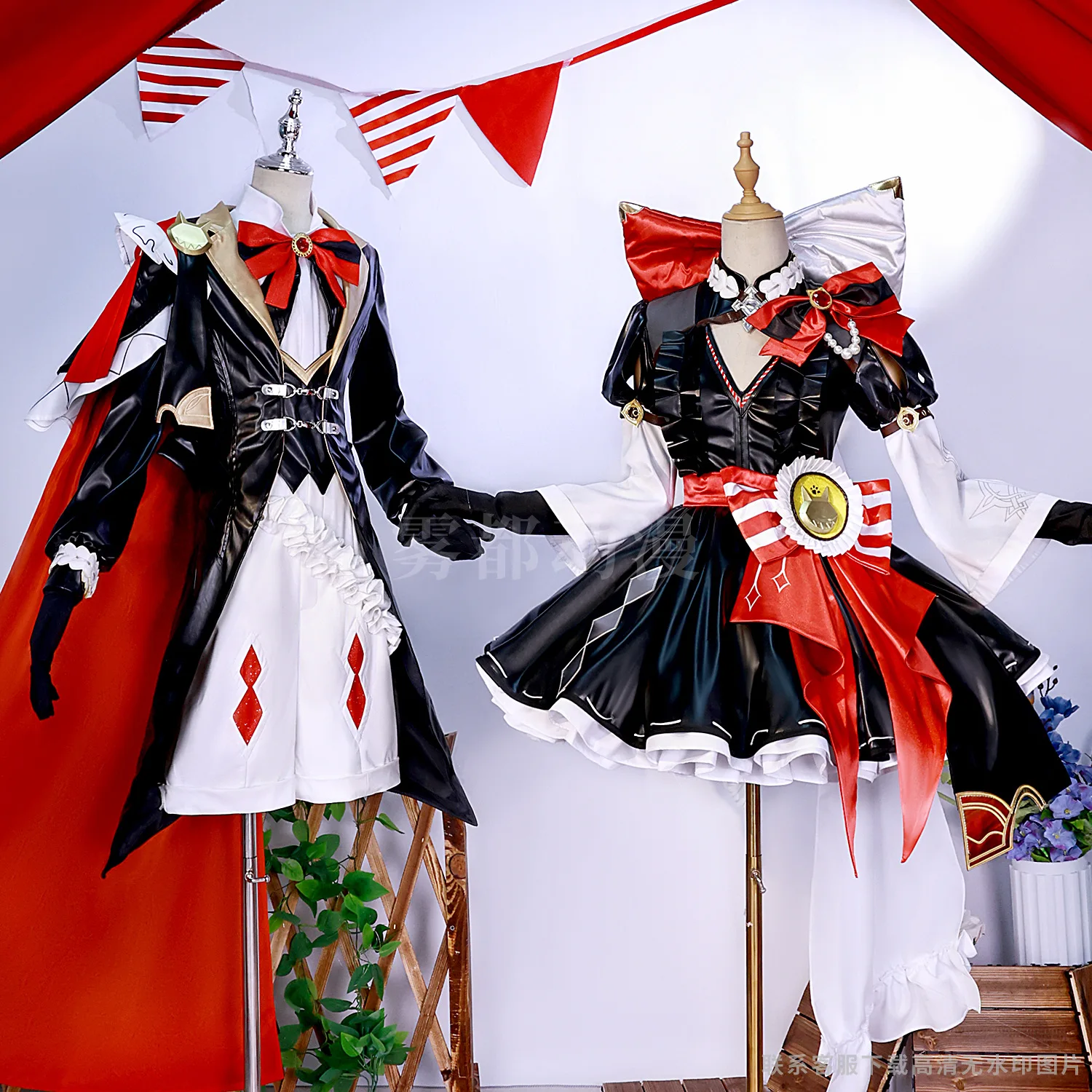 Game-KFC-X-Genshin-Impact-Lyney-Lynette-Suit-Elegant-Dress-Cosplay ...