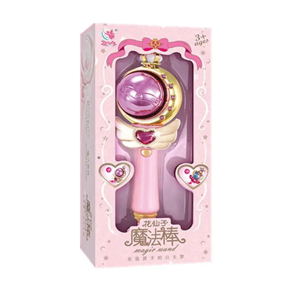 Led Light Girl Magic Wand Princess Wand Sound Effect Moon Fairy Stick ...