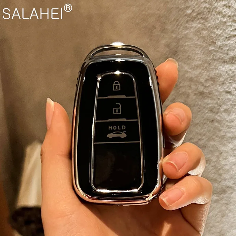 New TPU 3 buttons Car Remote Key Shell Case Cover For Toyota Camry ...