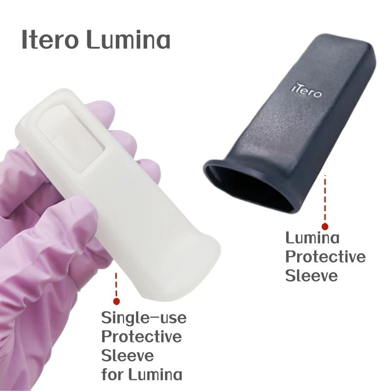 25pcs/Box iTero Lumina Disposable Protective Sleeve Dental PE iTero ...