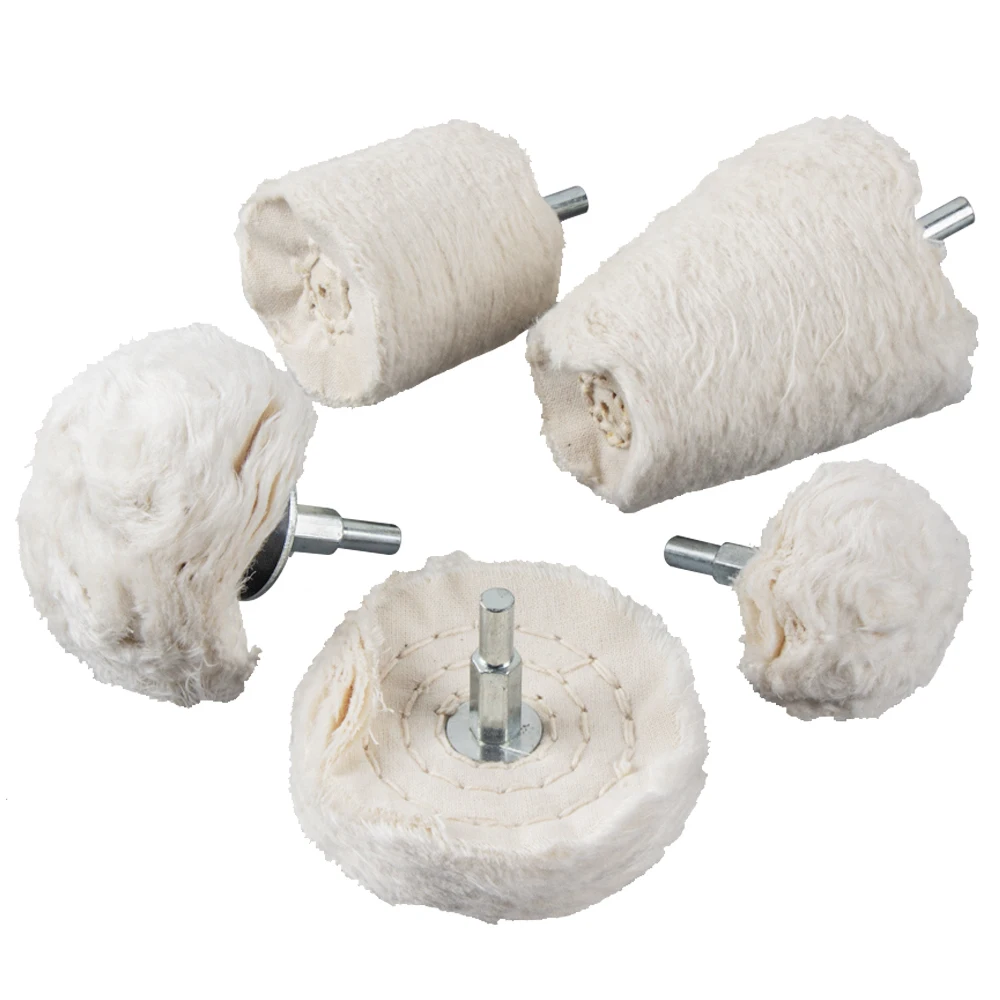 Buffing Polishing Wheels Cotton Lint Cloth Metal Jewelry Mirror ...