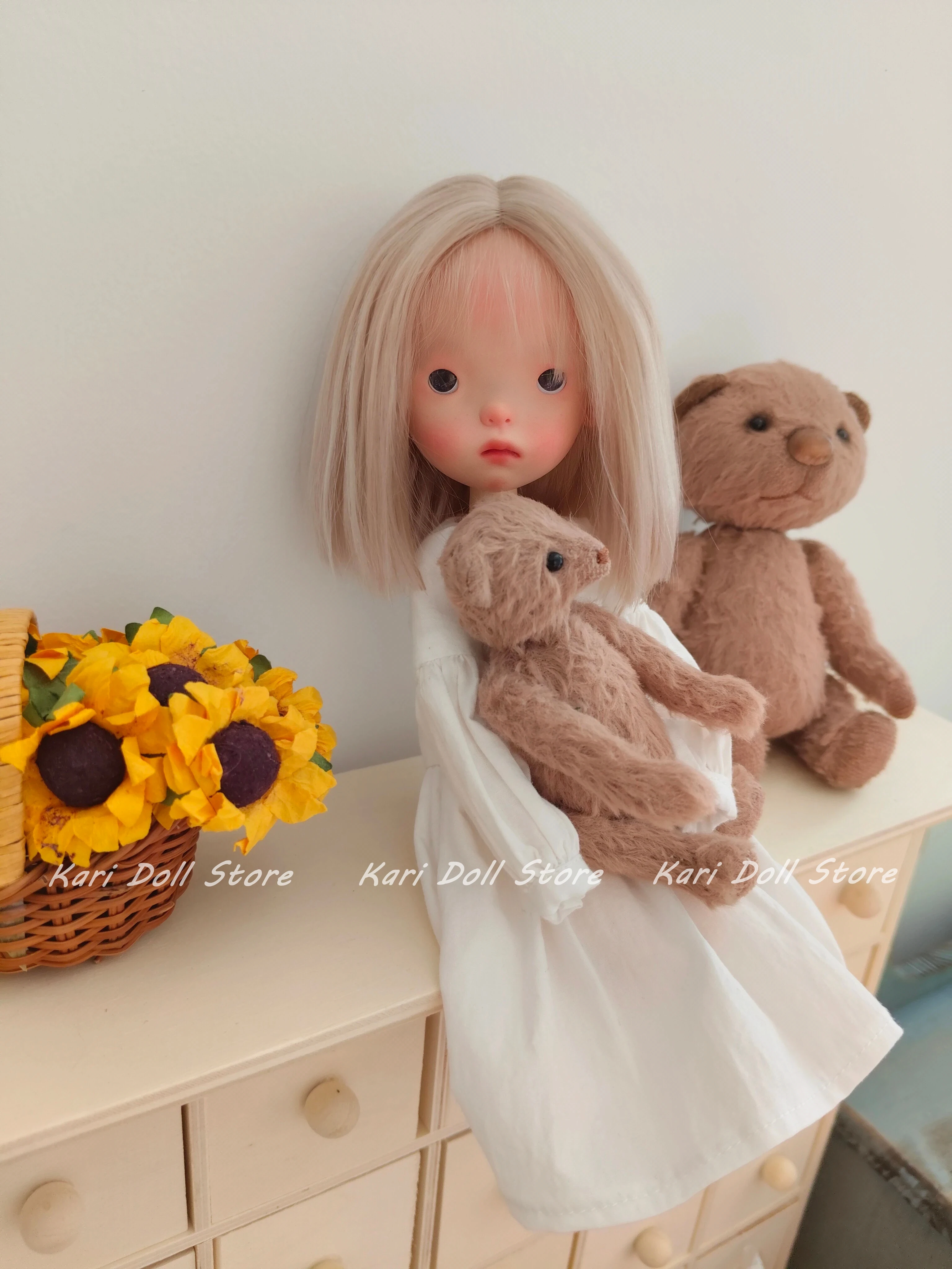 2026 Kari Doll Natural mohair Straight hair wigs for Landazz Landoudou ...